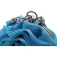 Rose Shaped Evening Bag Soft Satin Clutch Purse Floral Wristlet Handbag ...