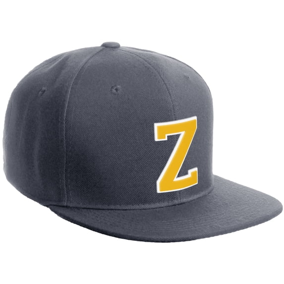 Daxton Classic Snapback Hat Custom A to Z Initial Varsity Letters ...