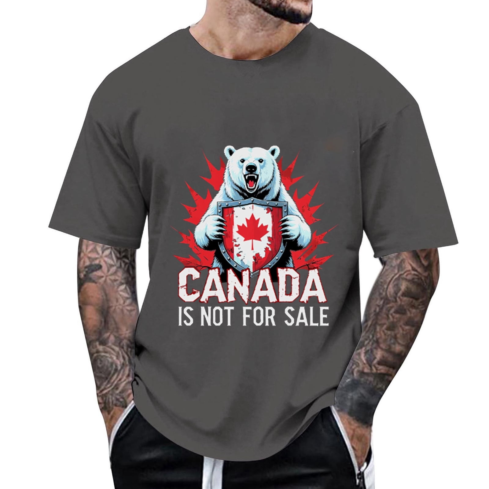 Men Canada Day Shirt Canada Is Not For T Shirt Keep Canada Proud ...