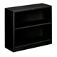 HON Metal Bookcase - Bookcase with Two Shelves, 34-1/2w x 12-5/8d x 29h ...