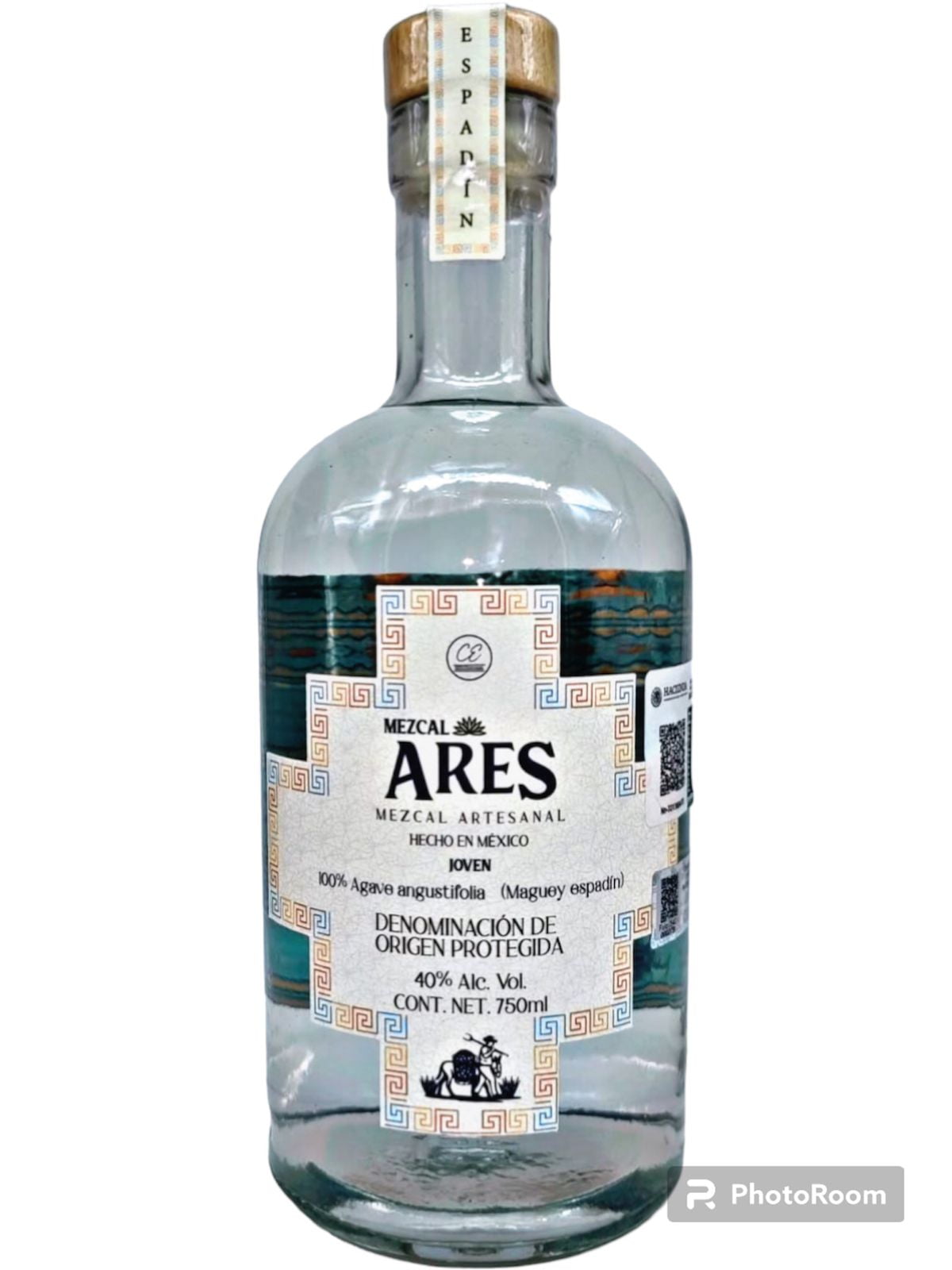 Mezcal ARES AGAVE ANGUSTIFOLIA (ESPADIN) 750ml | Bodega Aurrera en línea