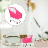 Pyramidti Mini Shopping Cart,Creative Mini Plastic Shopping Cart Rought ...