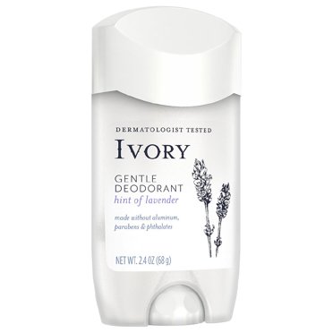 Ivory 24hr Odor Protection Gentle Deodorant, Aluminum & Paraben Free ...