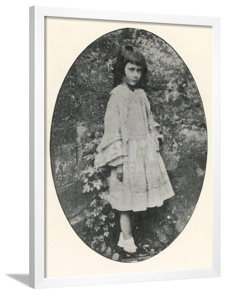 Alice Liddell Alice Liddell Aged About Ten, Figurative Framed Art Print ...