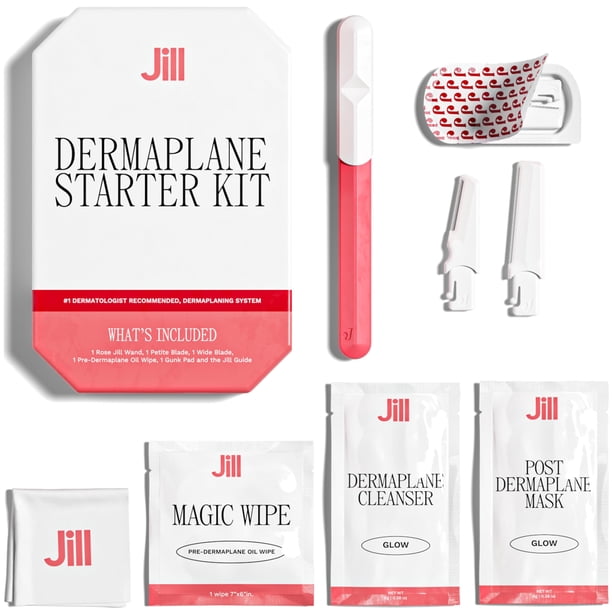 Kit Dermaplane JILL Jill Dermaplane Kit con limpiador antes del ...