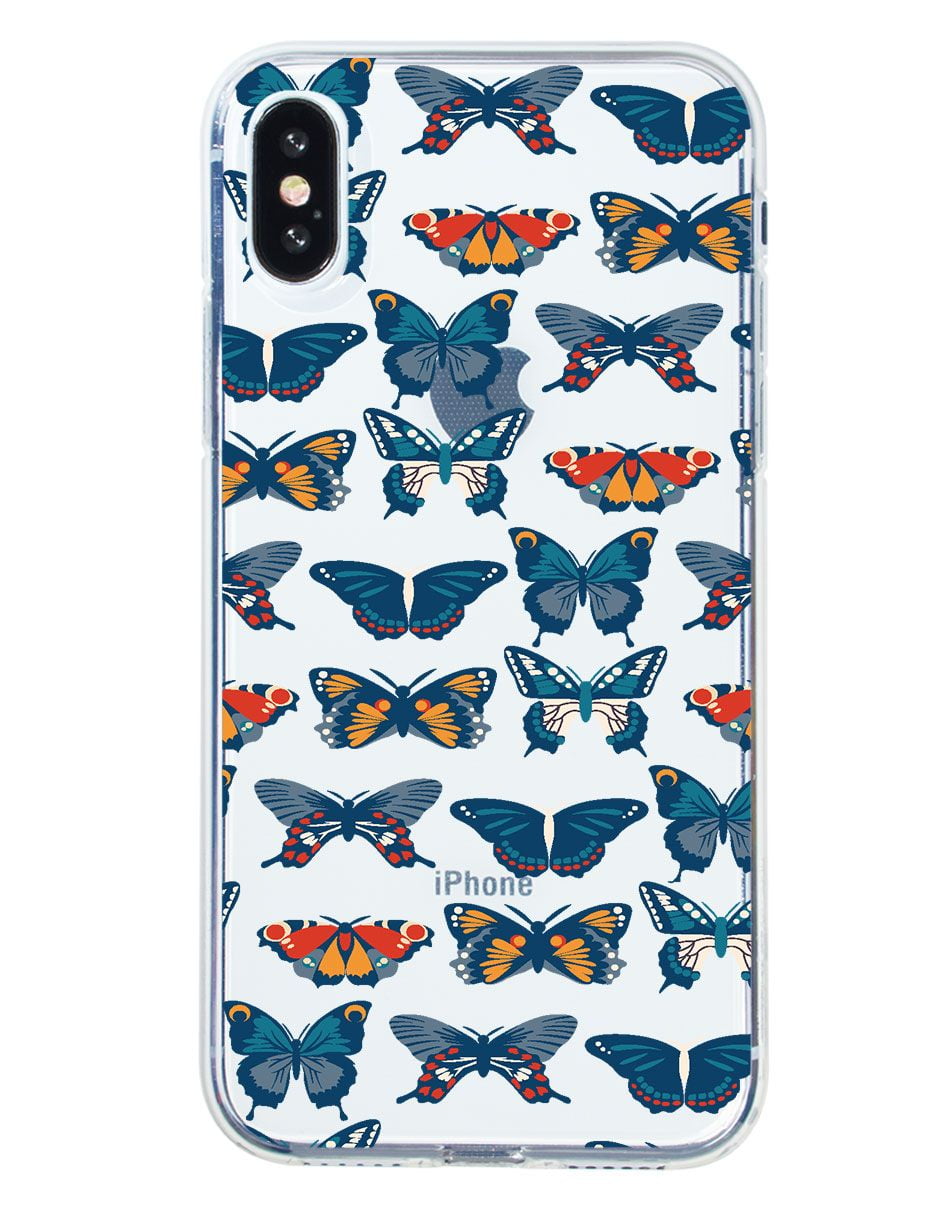 Funda Antigolpes para iPhone XS Max mariposas patron InstaCase ...