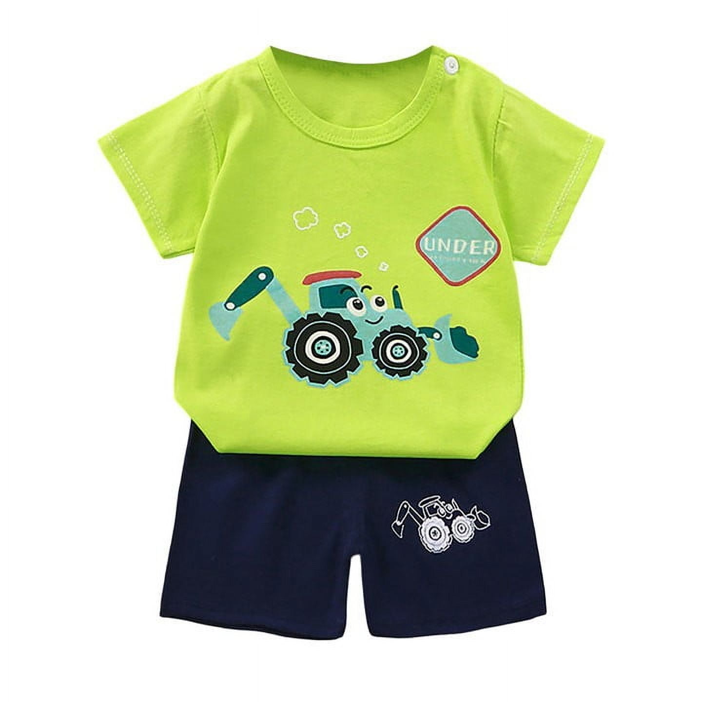 Click here for Pmvfhde Toddler Boys & Girls Summer Cartoon Printe... prices