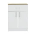 LHYY Pantry Organizer Cabinet 33"H,One Drawer,Two Interior Shelves,Two ...