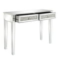 Free Shipping! SamyoHome Laptop Table, Study Desk with 2 Broken Glass ...