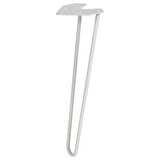 LTL Duraline Table Legs Wired White Steel 16", Set of 4 - Walmart.com