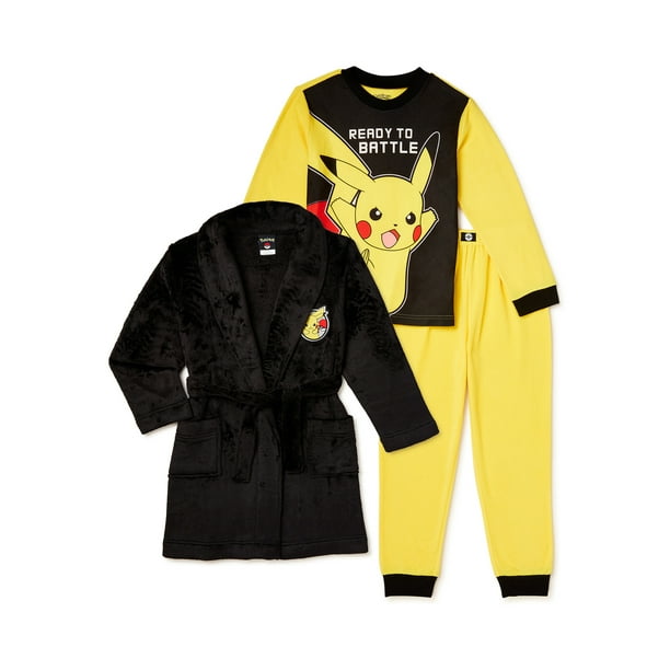 Pokemon Boys Exclusive Classic 3-Piece Robe Set, Sizes 4-12 - Walmart.com