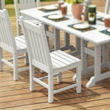 WestinTrends Malibu Classic Dining Chairs, Weather Resistant Adirondack ...