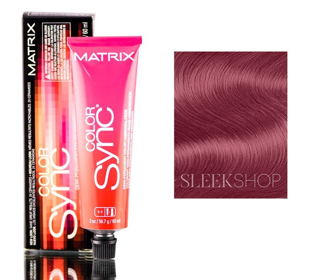 Matrix Color Sync Demi-Permanent Haircolor, 5VV, Medium Brown Violet ...