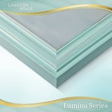 Langdon House 8x10 Eggshell Blue Real Wood Picture Frames with Gold ...