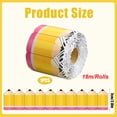 Tutuviw 1 Roll Bulletin Board Borders,59 ft Pencil Paper Die Cut ...