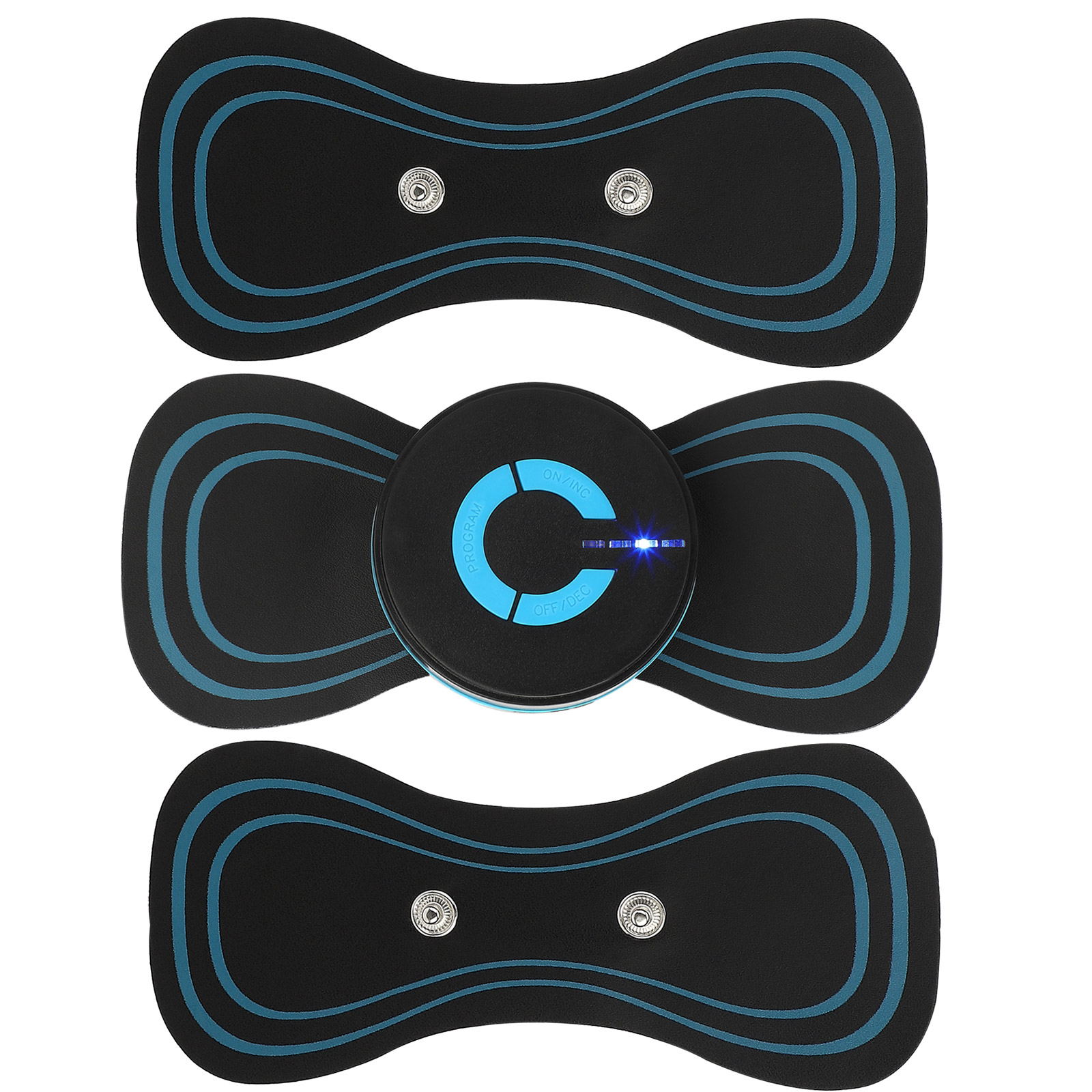 Cervical Vertebra Massage Stick Lightweight Ergonomic ABS Blue Portable ...