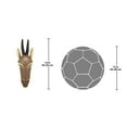 Design Toscano African Serengeti Tribal-Style Animal Wall Mask: Gemsbok ...