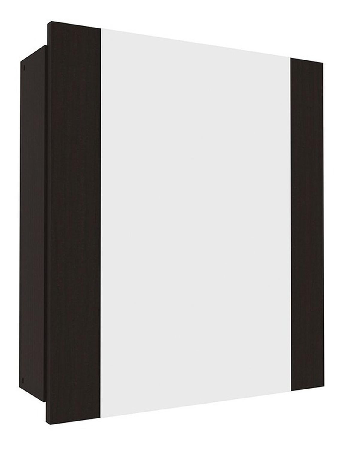 Botiquín Con Espejo Niki Para Baño Color Wengue negro | Walmart en línea