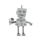 PANDORA Rob Bot Dangle Charm 925 Sterling Silver - 797819 - Walmart.com