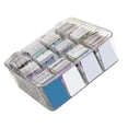 Clear Card Storage Box with 6/8/12 Compartments for Organizing Children ...