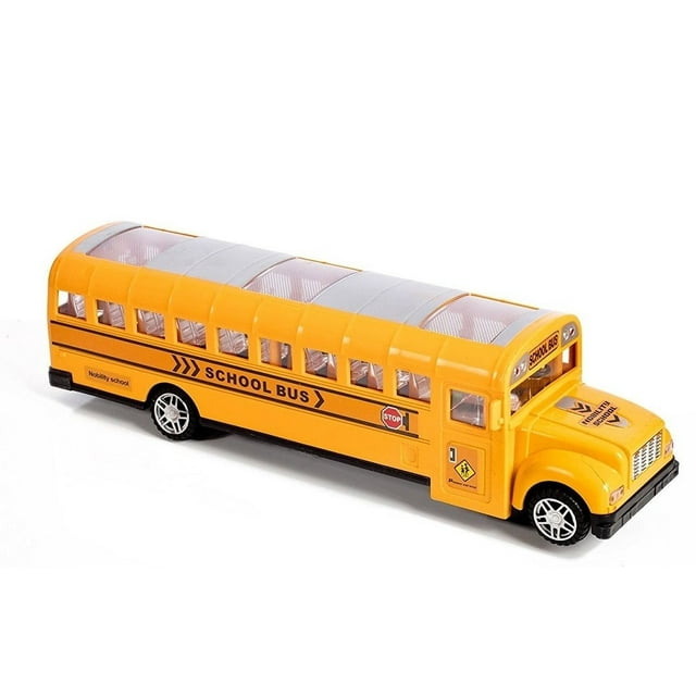 Schoolbus Toy With Lights and Sounds PS167 Play Bus Vehicle - Walmart.com