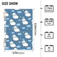 Cartoon Sheep Pattern A5 Notebook Refillable 60 Sheets Detachable Ring ...