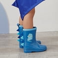 Boys Girls Toddler Rain Boots Close Toe Cartoon Character Clogs ...