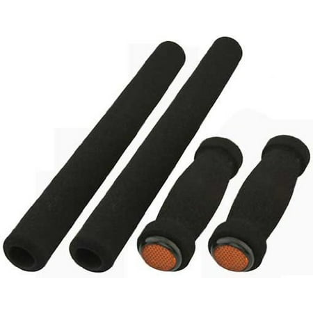 Lowrider Cruisers Foam Grips 4-Piece Set Black. Bike Grips, Bicycle ...