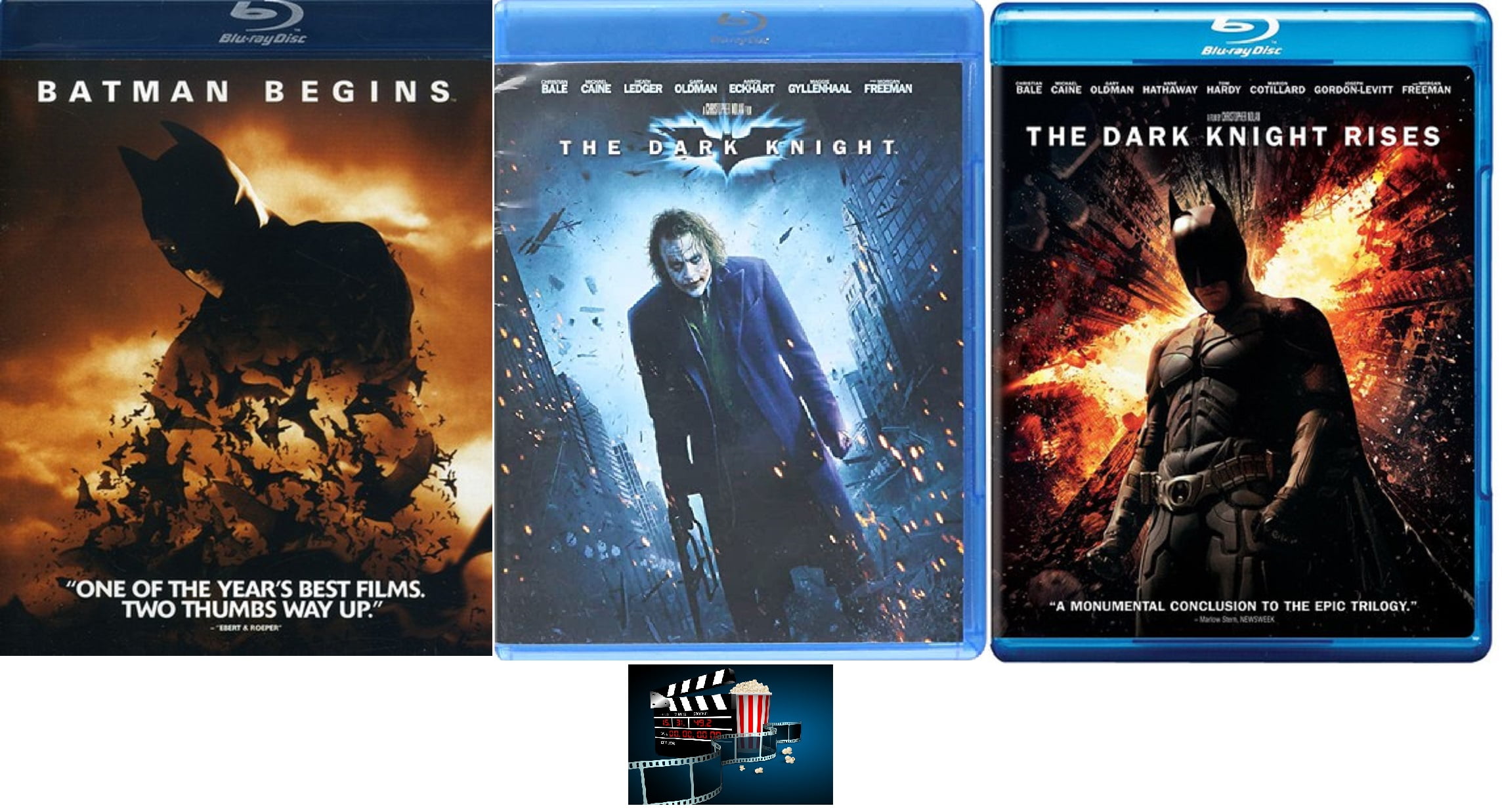 The Dark Knight Trilogy Christopher Nolan Batman Begins The Dark Knight ...