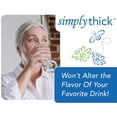SimplyThick Easy Mix Food & Drink Thickener Unflavored 96 Gram Packet ...