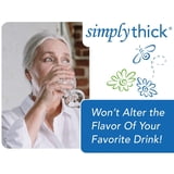 SimplyThick Easy Mix Food & Drink Thickener Unflavored 96 Gram Packet ...