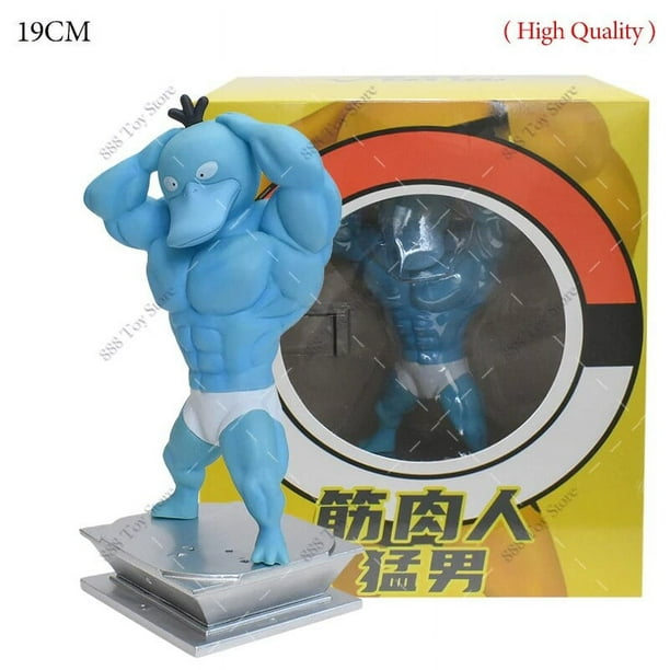 Figura de acción de Anime Pokemon Muscle Man Charmande Gengar Squirtle ...