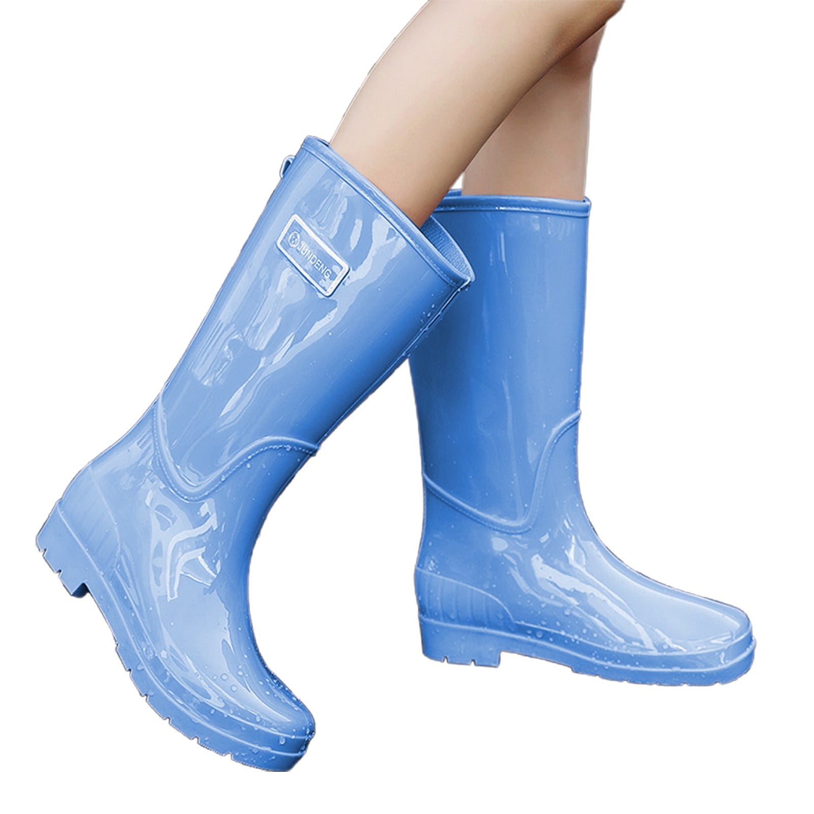 Click here for Bmisegm Womens Rain Boots Outdoor Mid Calf Rain Sh... prices