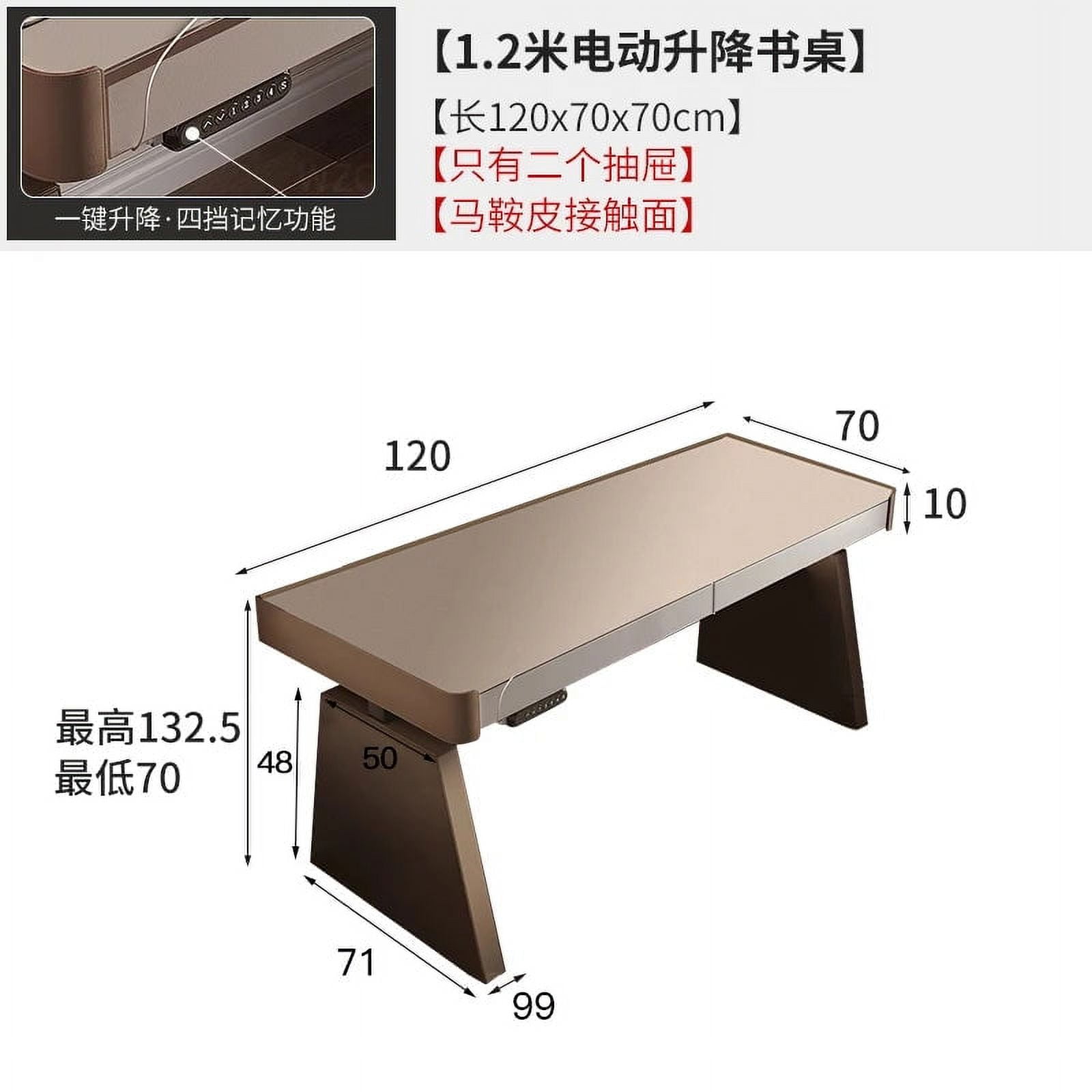 Black Reception Office Desk Accessories Adjustable Office Desk Table ...