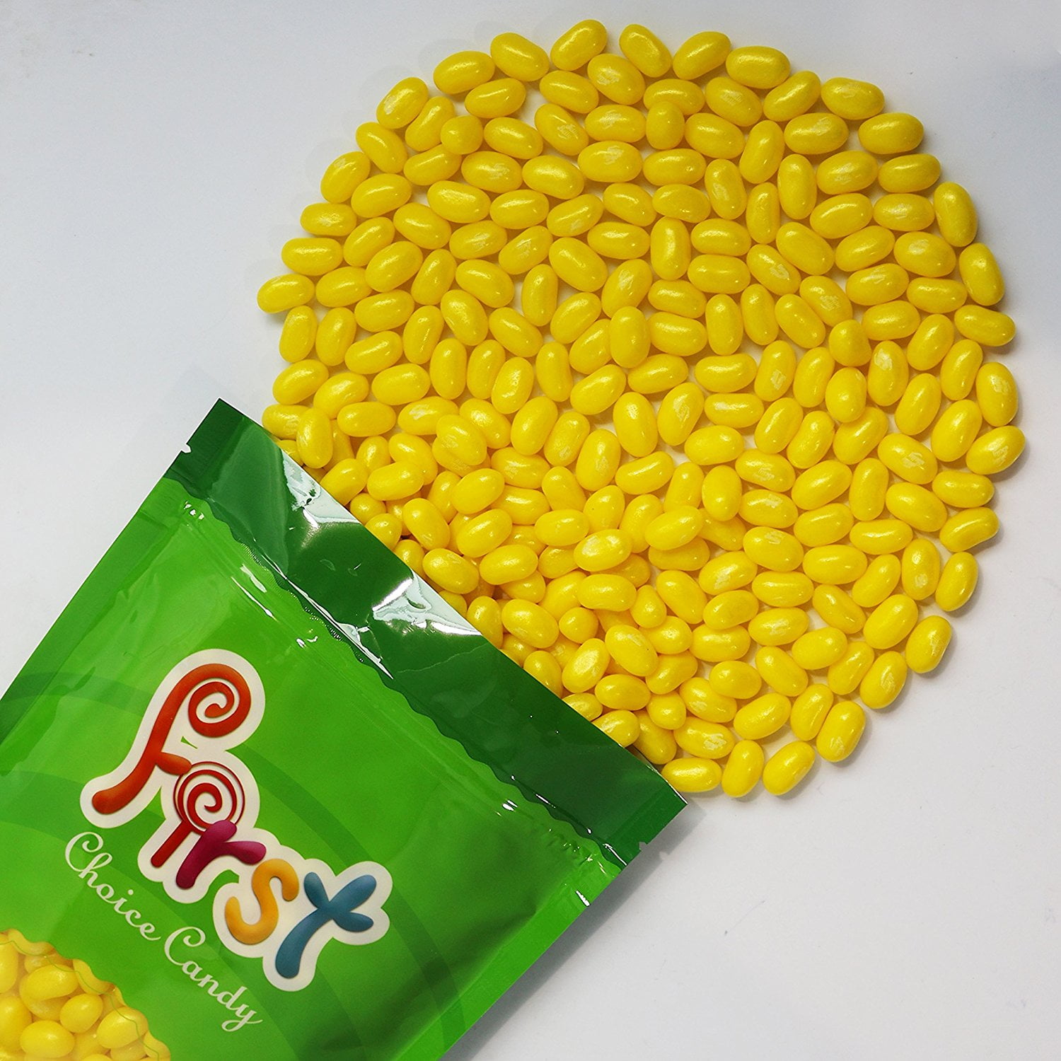 FirstChoiceCandy Jelly Belly Jewel Sour Lemon Candy Jelly Beans 1 Pound ...