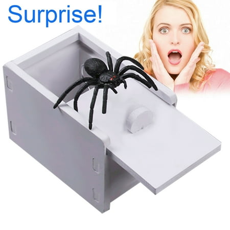 Wooden Prank Box Wooden Prank Spider Scare Box Hidden In Case Funny ...