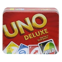 Mattel Games - Uno Deluxe Card Game Tin - Walmart.com