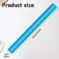 Assorted Colors Plastic Ruler, Standard Straight Measuring Tool With ...