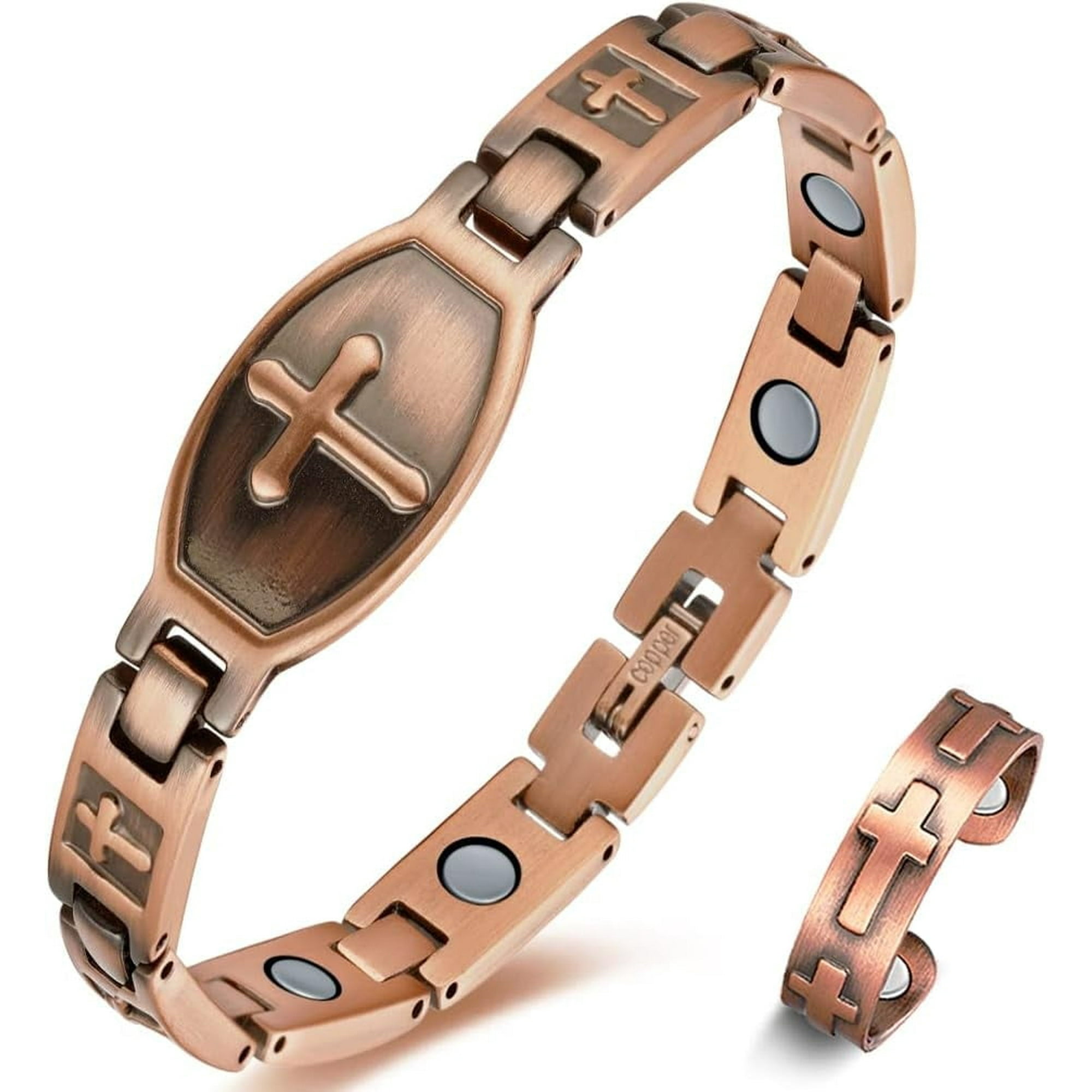 Click here for Wollet Copper Magnetic Bracelets For Women  99.9 P... prices
