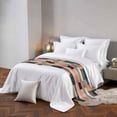 Abstract Color Block Bed Runner Twin Size Black Pink Geometric Art Deco ...