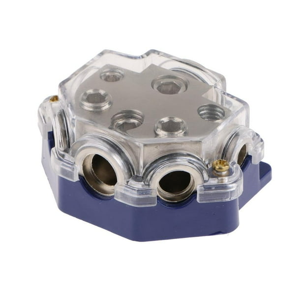Copper Alloy Power/Ground Cable Splitter Distribution Block In Five Out ...