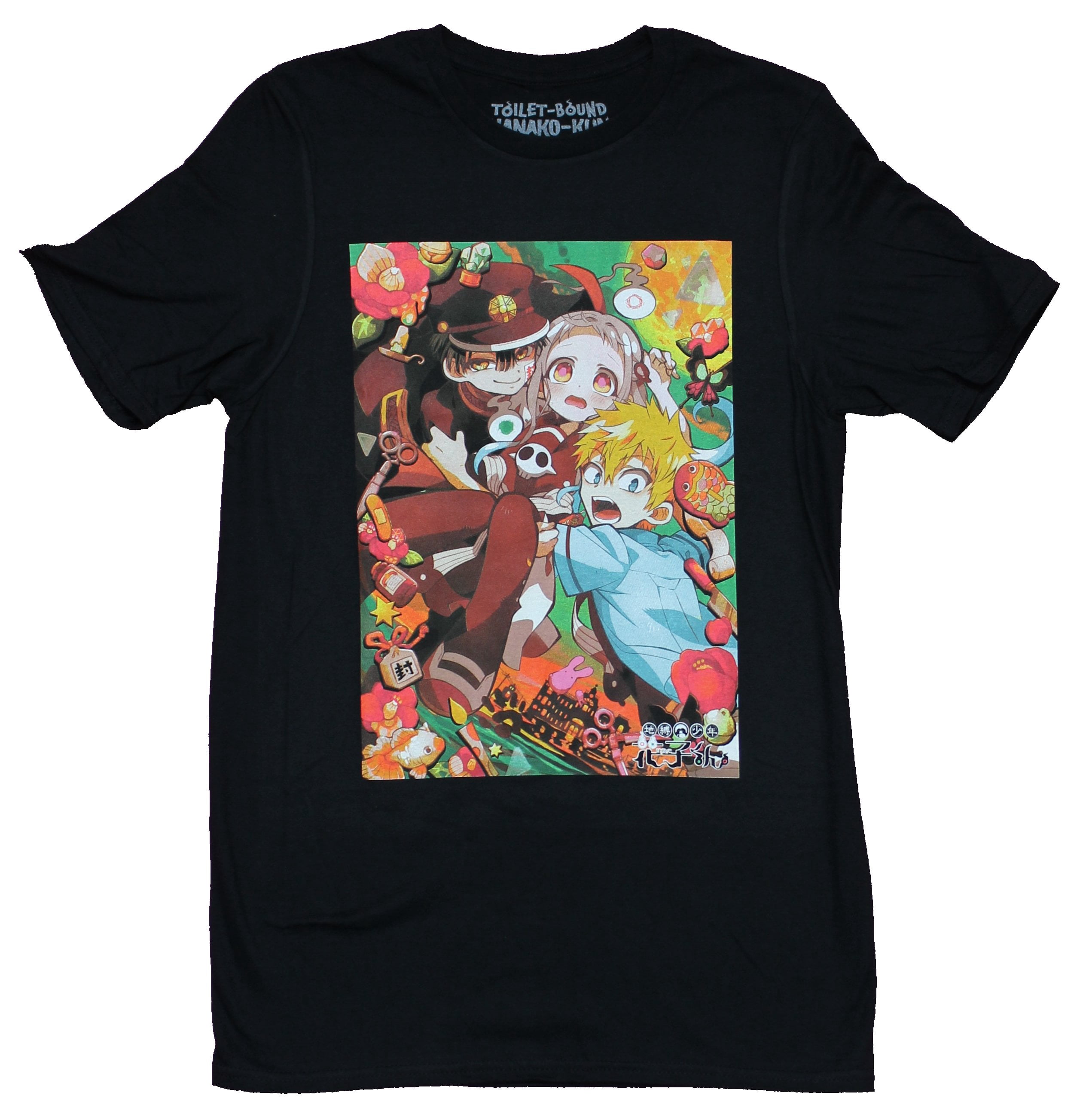 Toilet Bound Mens T-Shirt - Character Group Key Art Image (Small ...