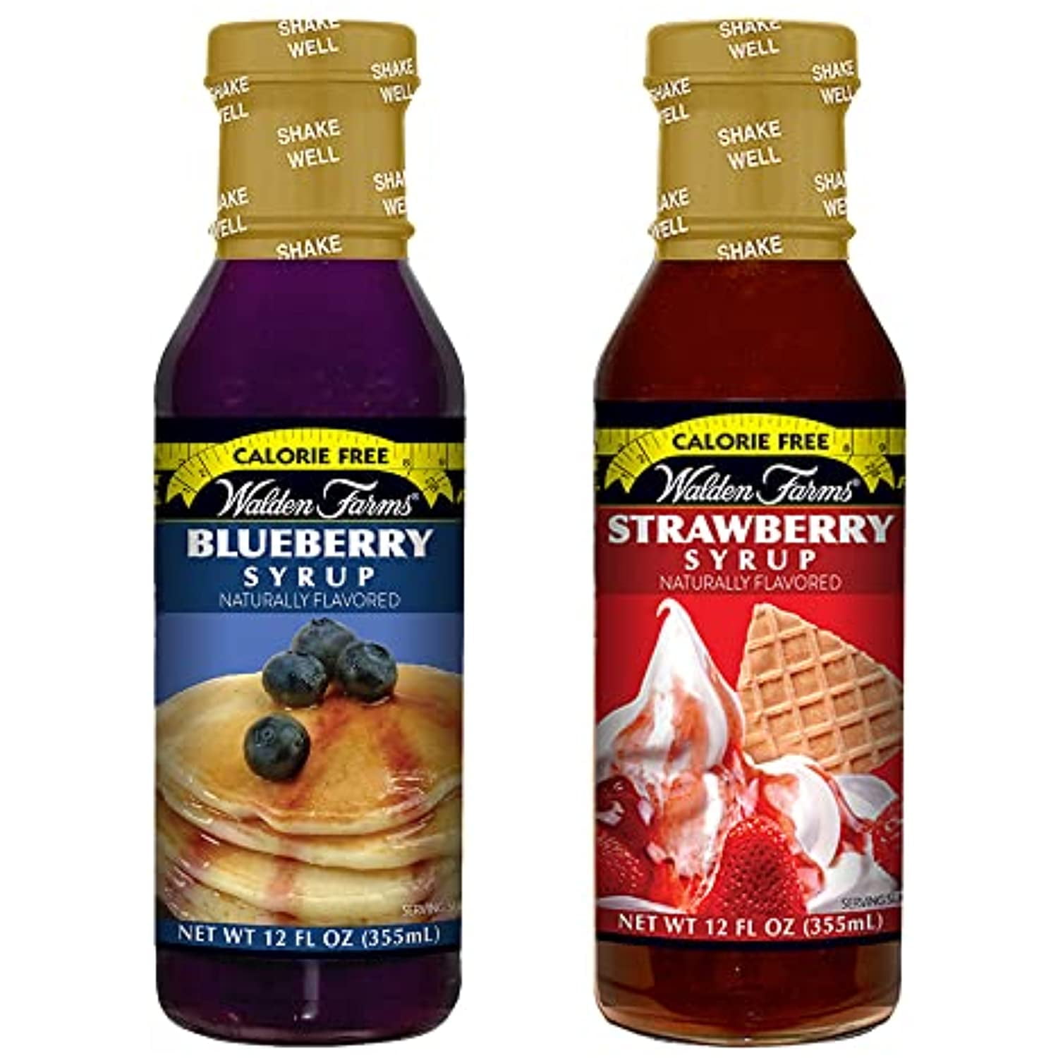 Walden Farms Blueberry And Strawberry Syrup, 12Oz - 2 Pack - Walmart.com