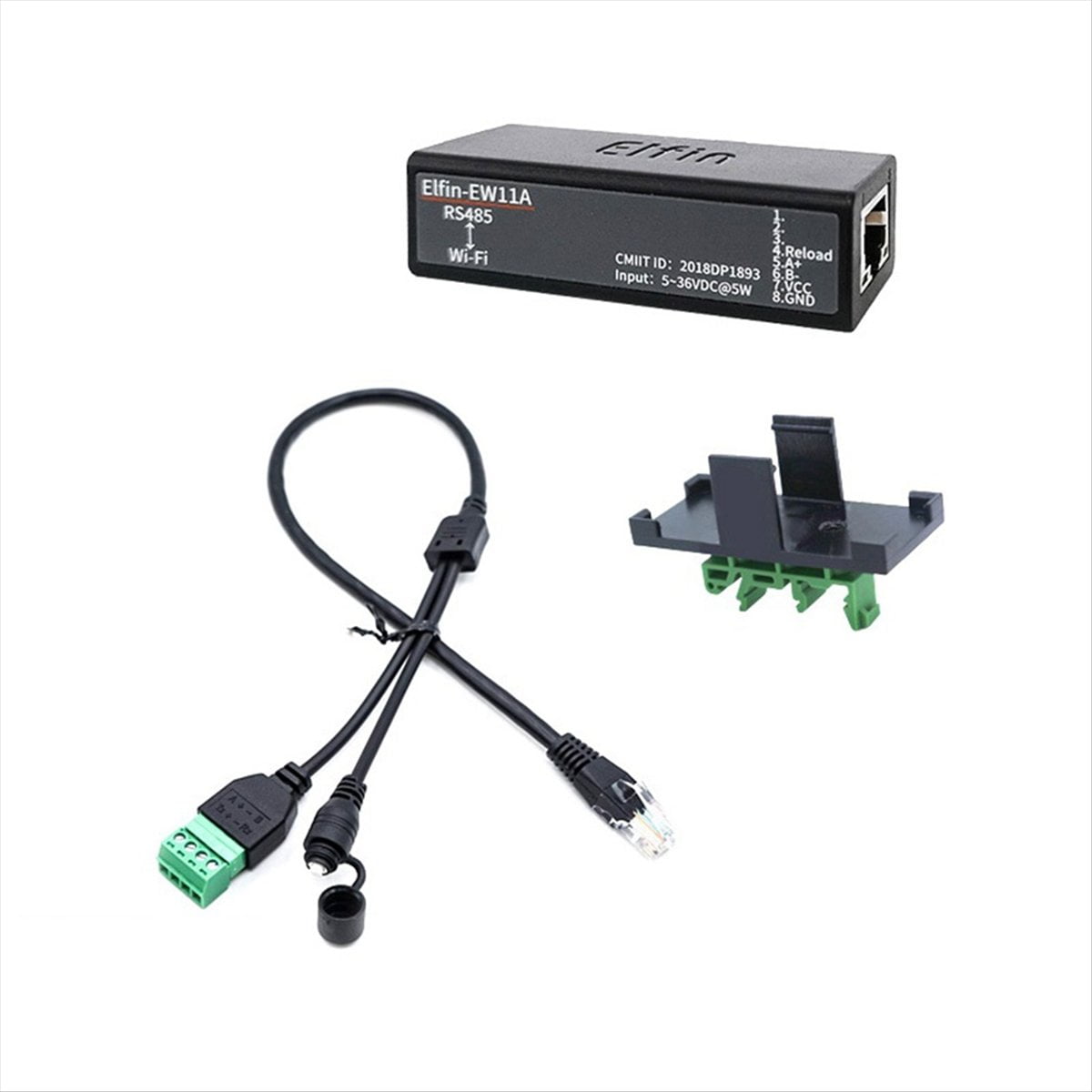 Puerto Serie RS485 A Servidor de Dispositivo Serie WiFi -EW11A ...