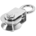 WHAMVOX Swivel Pulley Stainless Steel Rotation Wheel Heavy Duty ...
