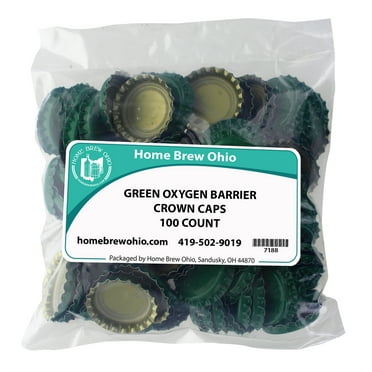 Home Brew Ohio Red Crown Caps 100 count - Walmart.com