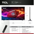 TCL 115" Q Series 4K UHD HDR QD-Mini LED Smart TV with Google TV – 115QM7K - Walmart.com