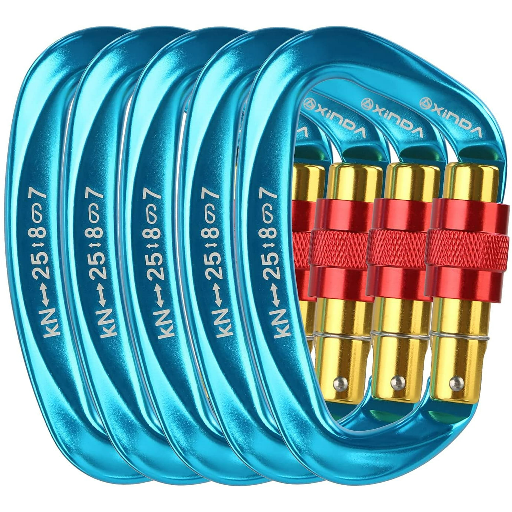 Click here for Biinggo Screwgate Locking Carabiner Clip - Profess... prices