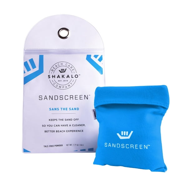 SHAKALO SANDSCREEN Sand Removal Bag | Talc-Free and Reef Friendly ...