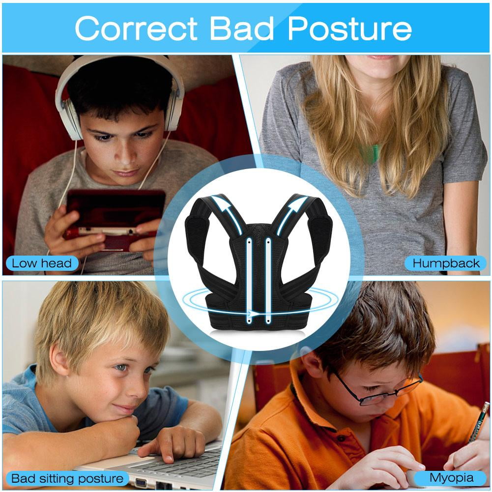 Kritne Posture Corrector for Kids Teenagers,Spinal Support Back Posture ...